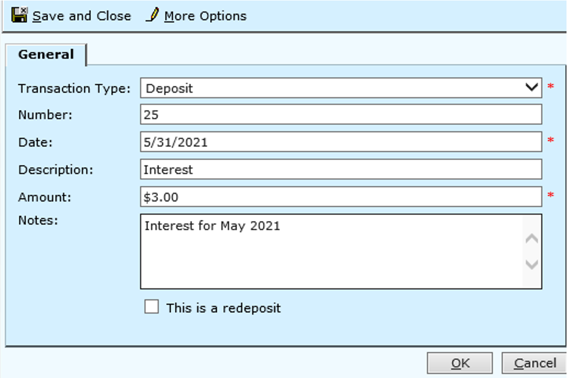 Reconcile Bank Statement
