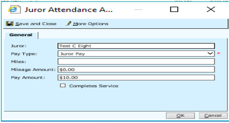 Keep Juror Attendance